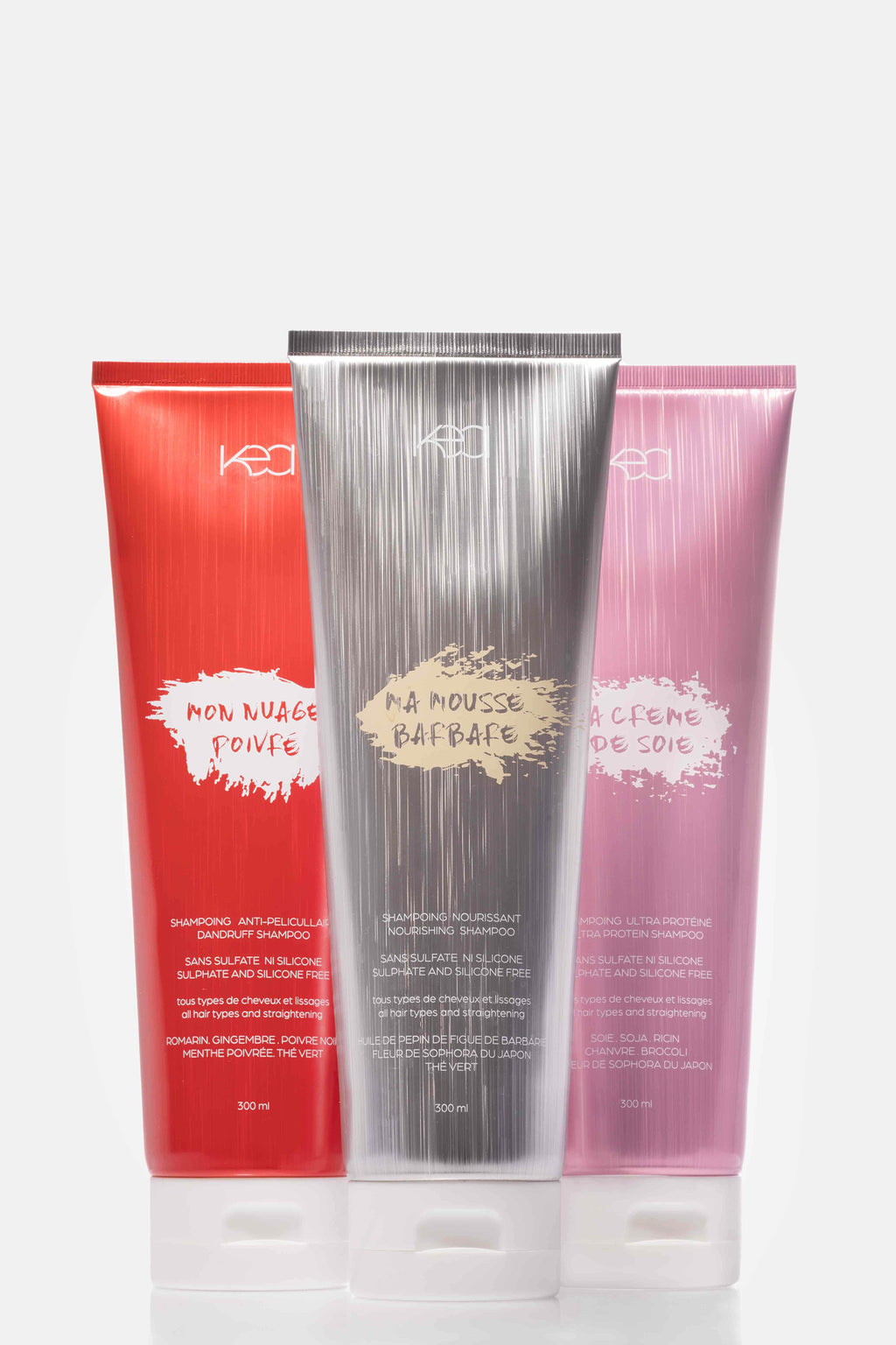 Trio Découverte : Lot de 3 Shampoings pour Tous Cheveux - Kea Shop